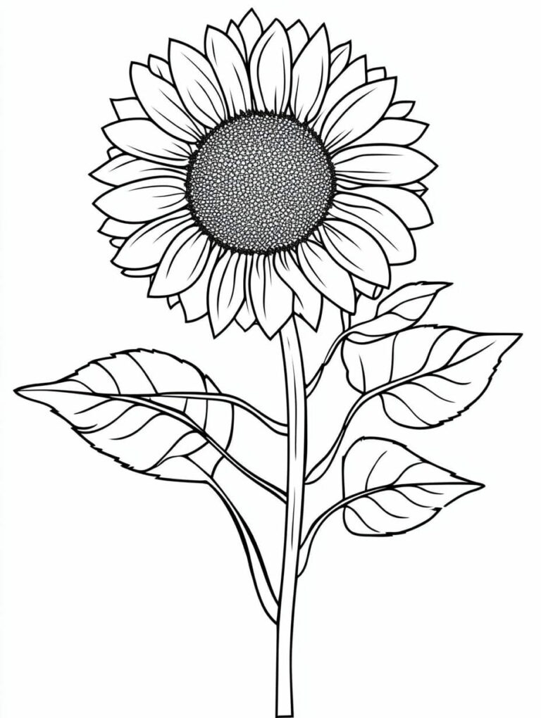 20+ halaman mewarnai bunga matahari gratis 🌻🎨 - Coloringpagesforkids.net