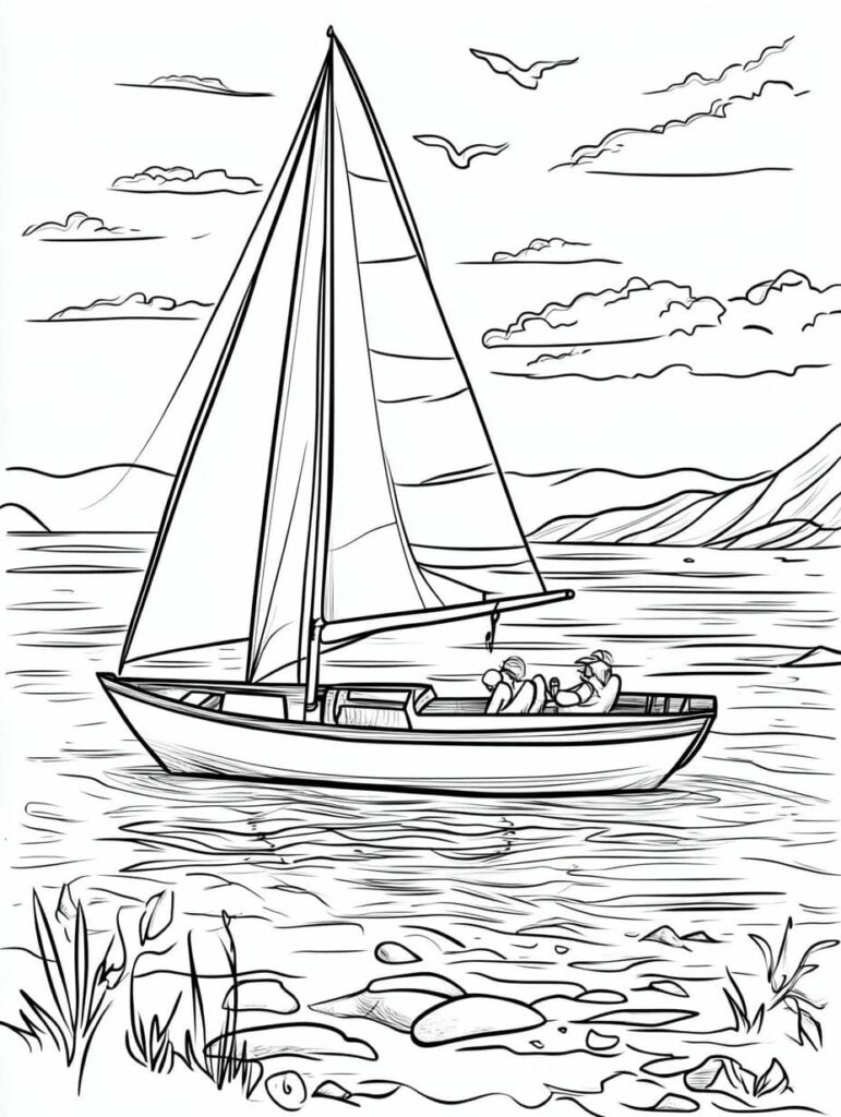 30+ halaman mewarnai pantai yang menakjubkan untuk dicoba anak-anak 🏖️🖍 ...