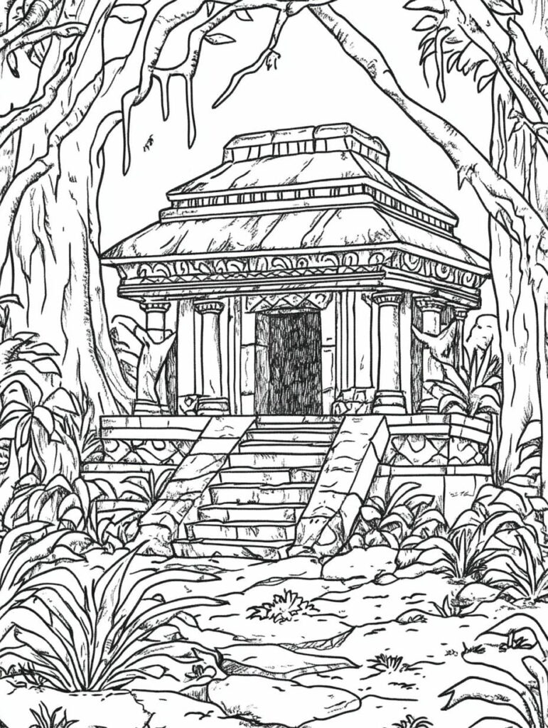 30+ wild jungle coloring pages for kids 🌴🎨 - Coloringpagesforkids.net
