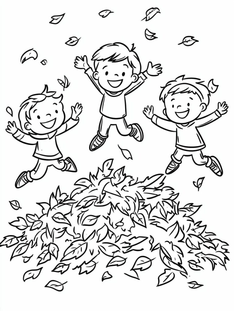 Cozy fall coloring pages for kids 🍂🎨 - Coloringpagesforkids.net