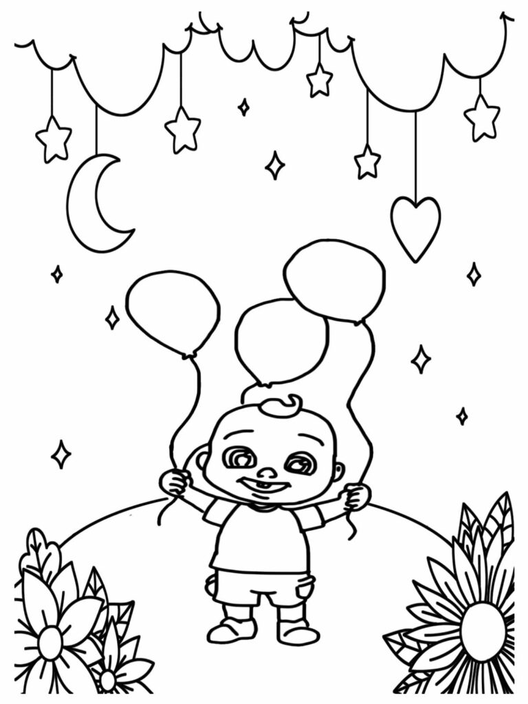 30 adorables páginas para colorear de Cocomelon para divertirse de ...