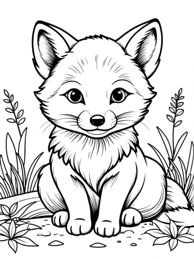 La collection ultime de 30 pages à colorier de renards imprimables 🎨🦊 ...