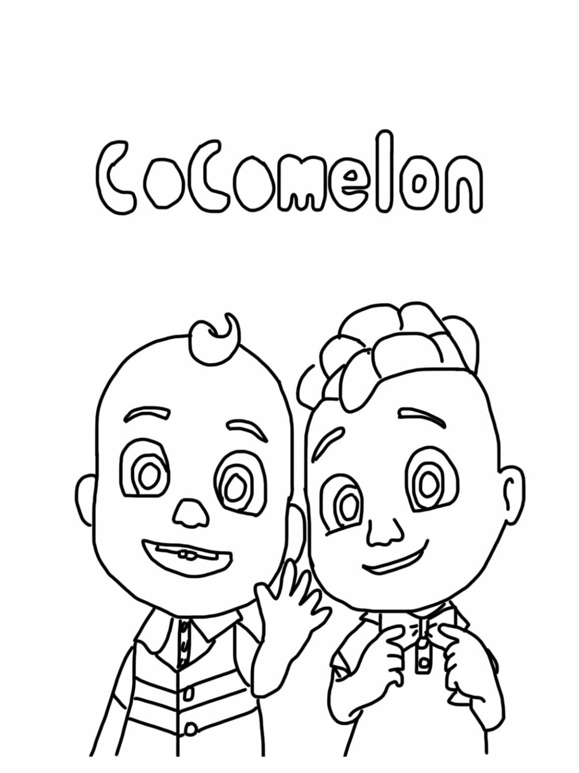 30 adorables páginas para colorear de Cocomelon para divertirse de ...