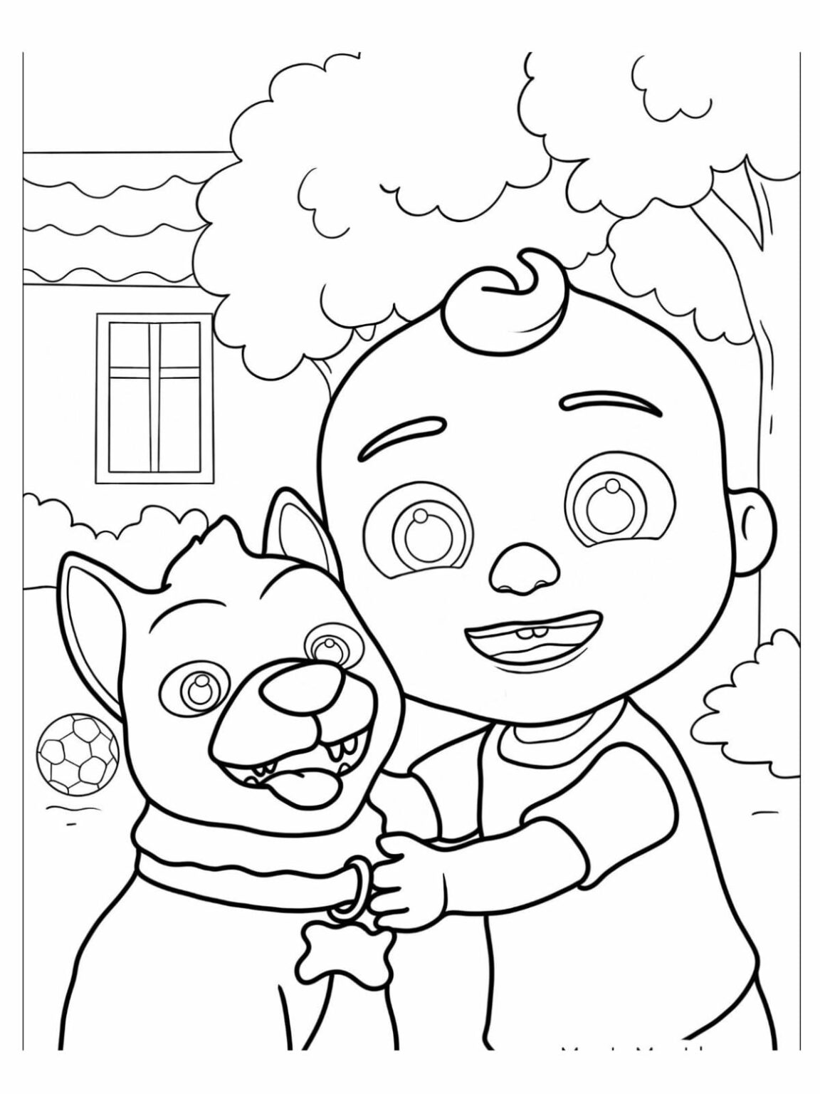 30 Adorable Cocomelon Coloring Pages for Creative Fun 🎶🎨 ...