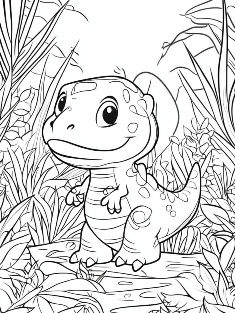 20+ pages à colorier de dinosaures T-Rex - Coloringpagesforkids.net
