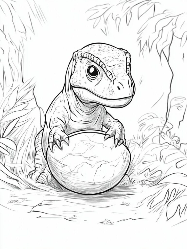 20+ pagine da colorare del dinosauro T-Rex - Coloringpagesforkids.net