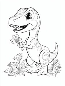 20+ T-Rex dinosaur coloring pages - Coloringpagesforkids.net