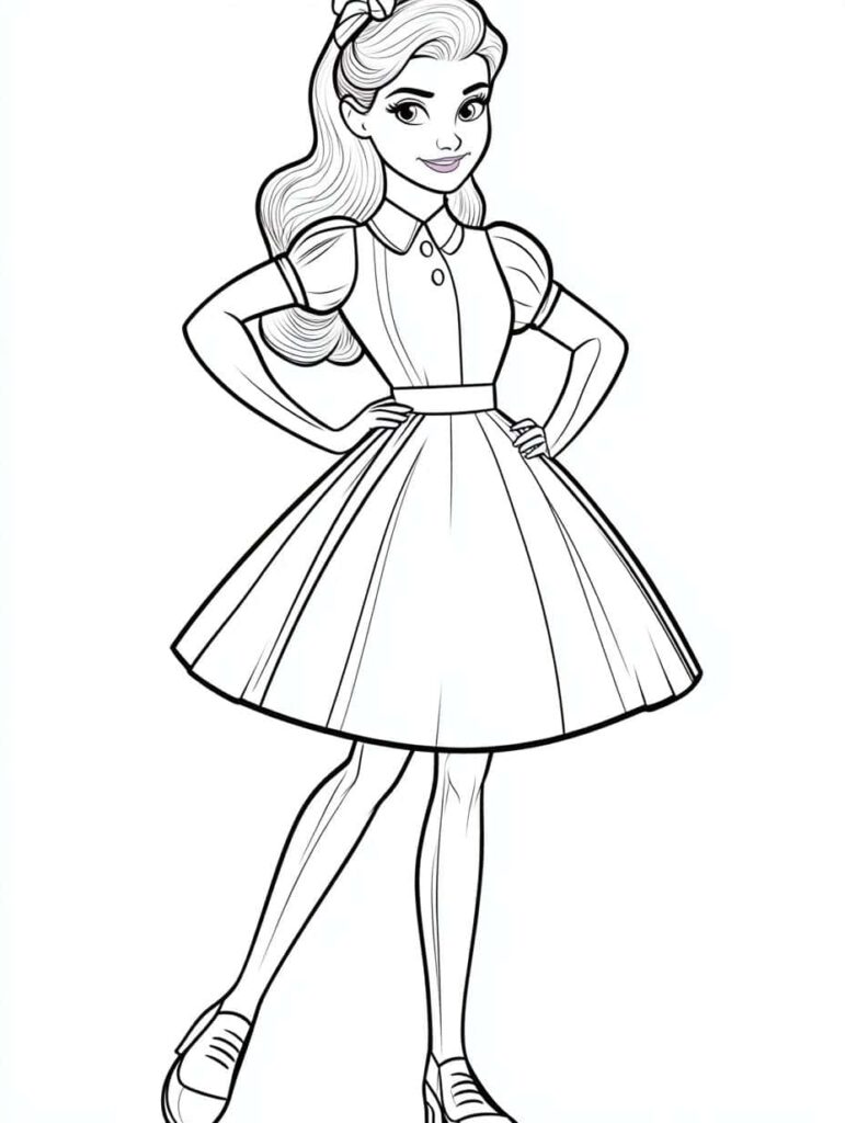 30 Free Printable Barbie Coloring Pages 👸🎨 - Coloringpagesforkids.net