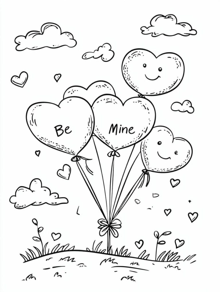 20+ free valentine coloring pages for hours of fun ️💘 ...