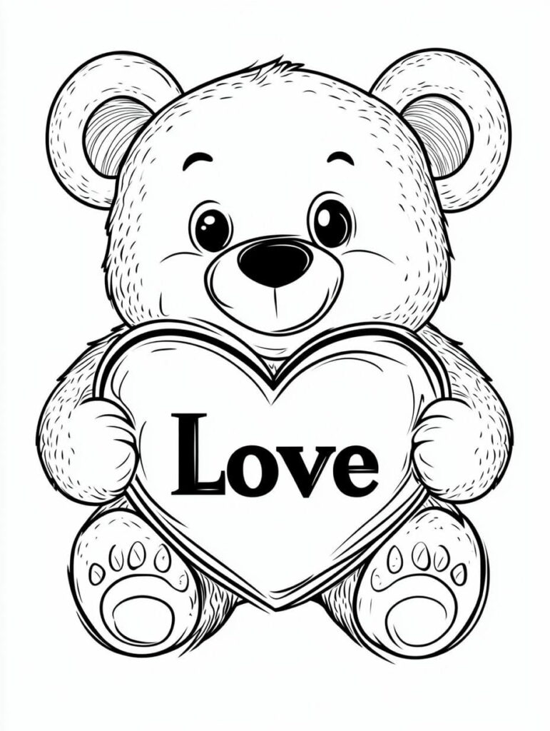 20+ free valentine coloring pages for hours of fun ️💘 ...