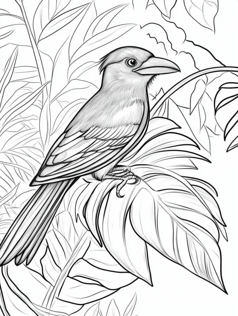 30+ wild jungle coloring pages for kids 🌴🎨 - Coloringpagesforkids.net