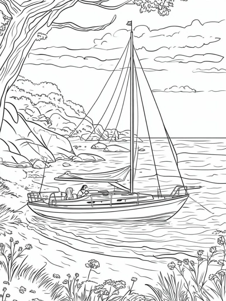 Amazing 30+ beach coloring pages for kids to try 🏖️🖍️ ...