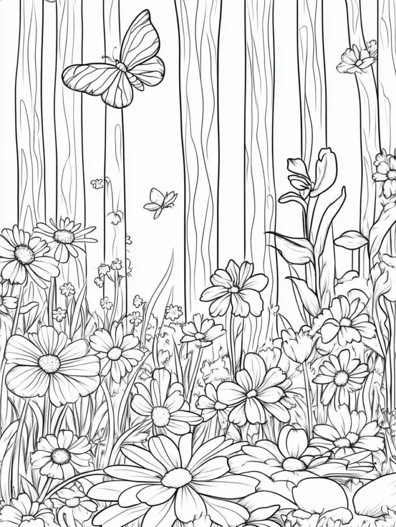 Top 40+ beautiful free butterfly coloring pages to download 🎨🦋 ...