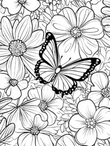 Top 40+ beautiful free butterfly coloring pages to download 🎨🦋 ...