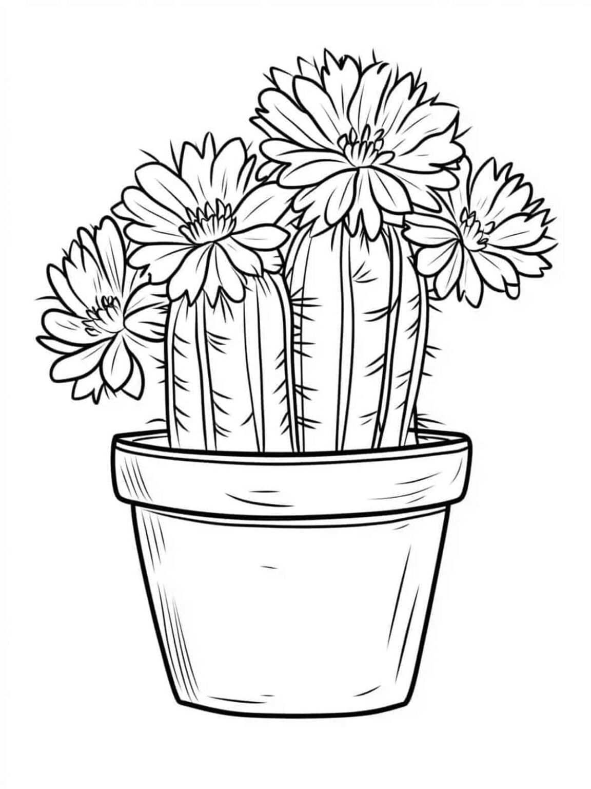 Explore 20+ Strong and Gritty Cactus Coloring Pages 🌵🎨 ...