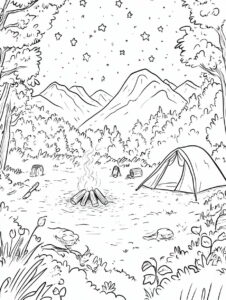 Explore 200+ beautiful landscape coloring pages - Coloringpagesforkids.net
