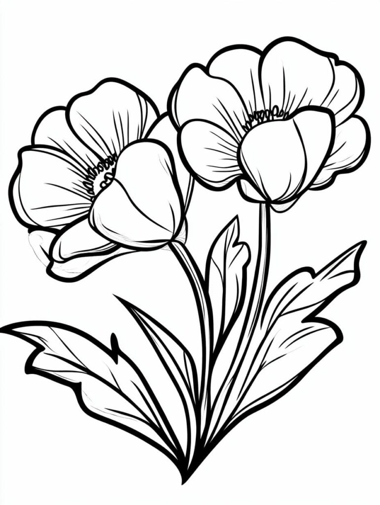 100+ Free PDF Plant Coloring Pages - Coloringpagesforkids.net
