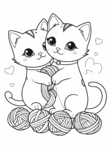 Çocuklar İçin En İyi 50+ Ücretsiz Yazdırılabilir Kedi Boyama Sayfaları ...