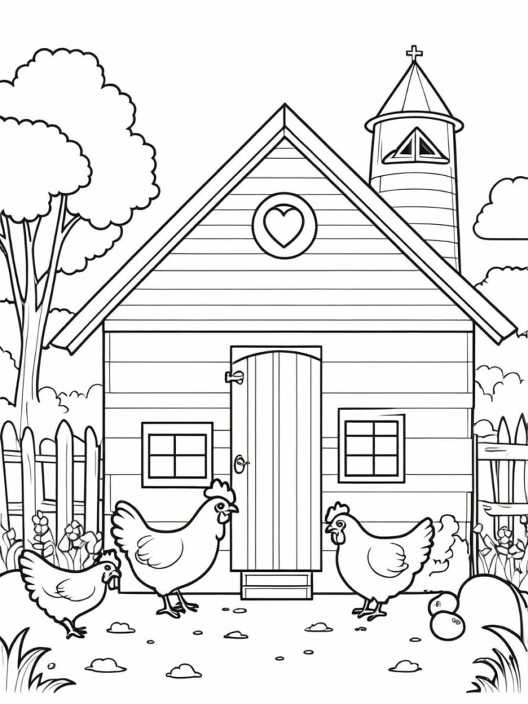 Jelajahi 20+ Halaman Mewarnai Ayam untuk Anak-anak ...