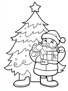 Delightful 40+ Christmas Tree Coloring Pages for Kids ...