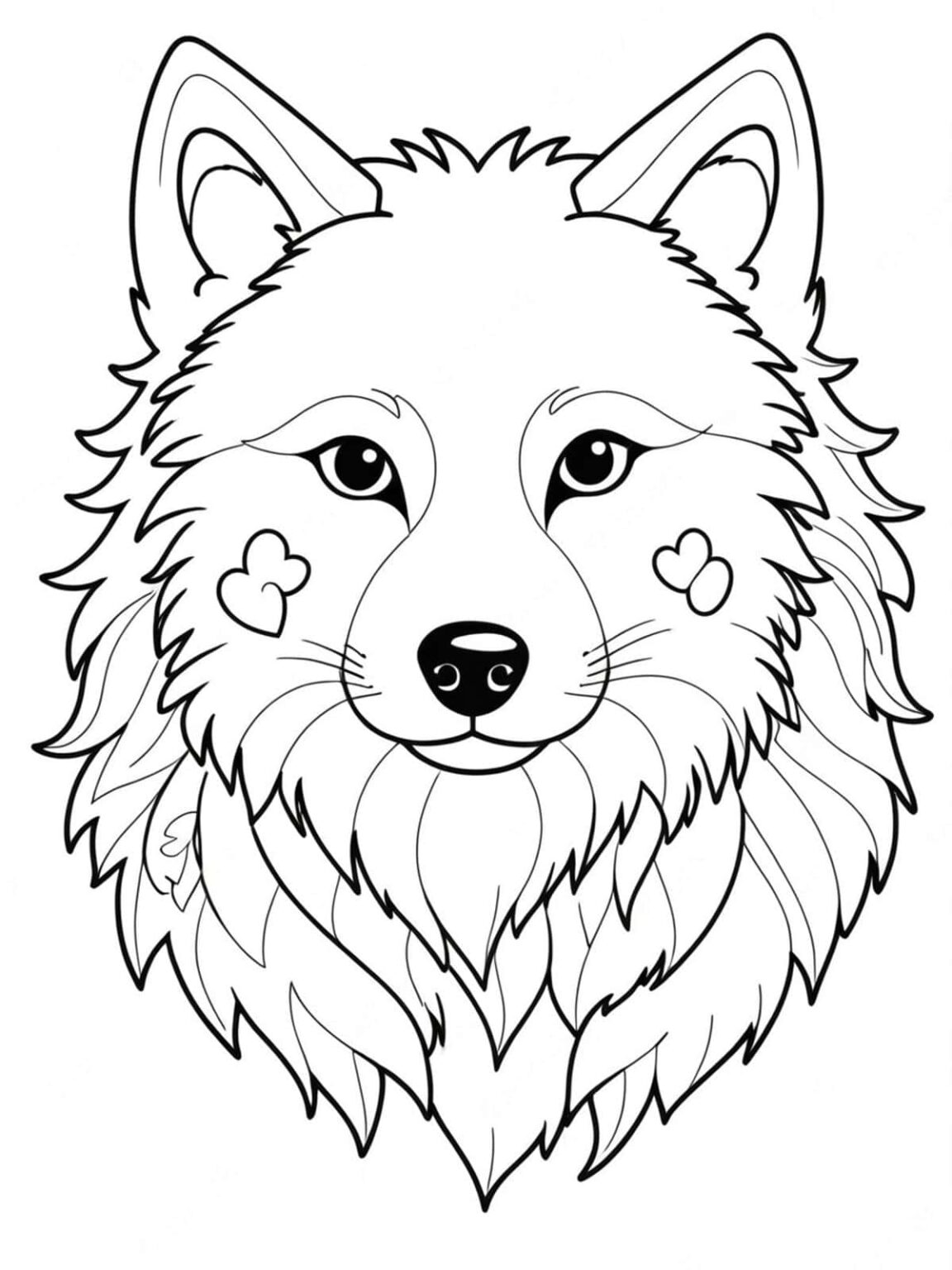Top 30+ free wolf coloring pages for fun 🎨🐺 - Coloringpagesforkids.net