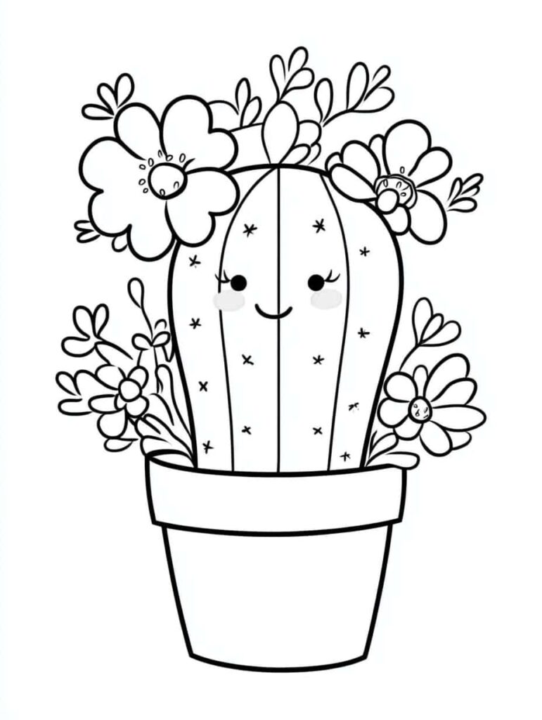 Vivid 20+ Desert Coloring Pages for Kids 🏜️🎨 - Coloringpagesforkids.net