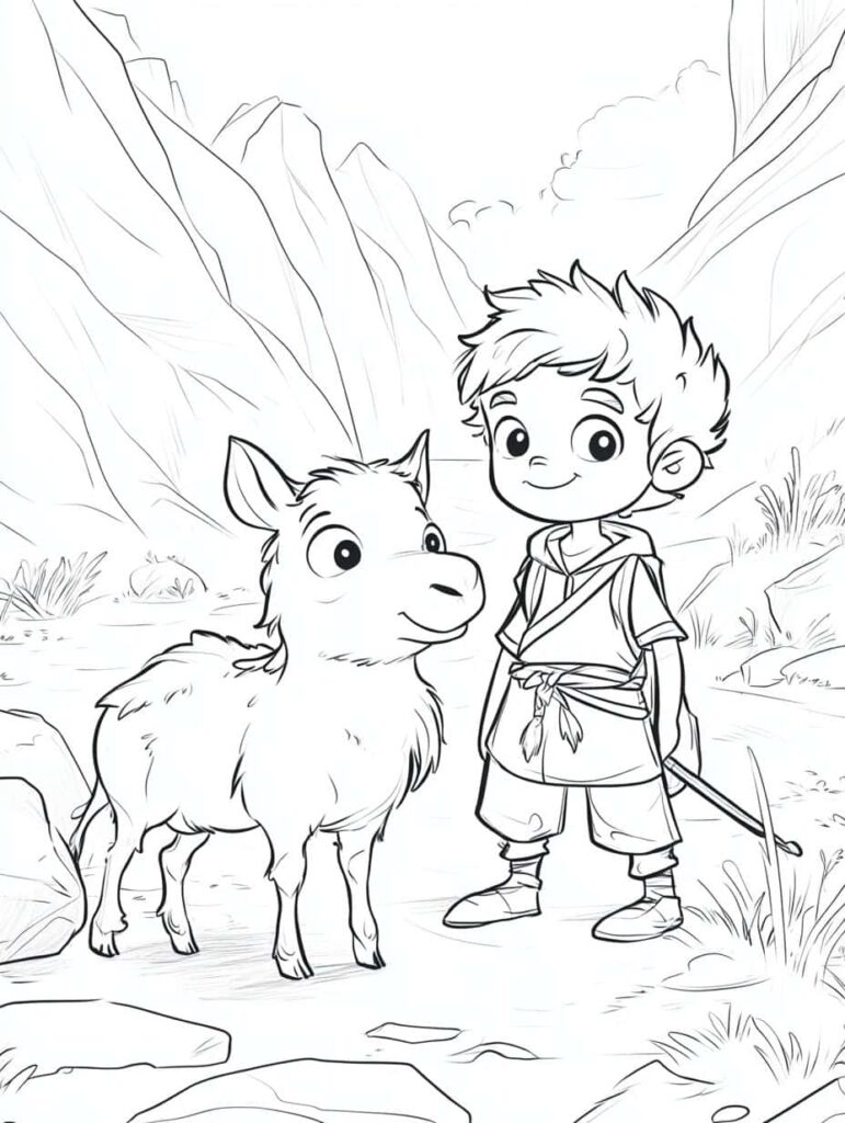 Vivid 20+ Desert Coloring Pages for Kids 🏜️🎨 - Coloringpagesforkids.net