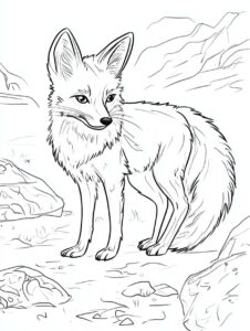 Vivid 20+ Desert Coloring Pages for Kids 🏜️🎨 - Coloringpagesforkids.net