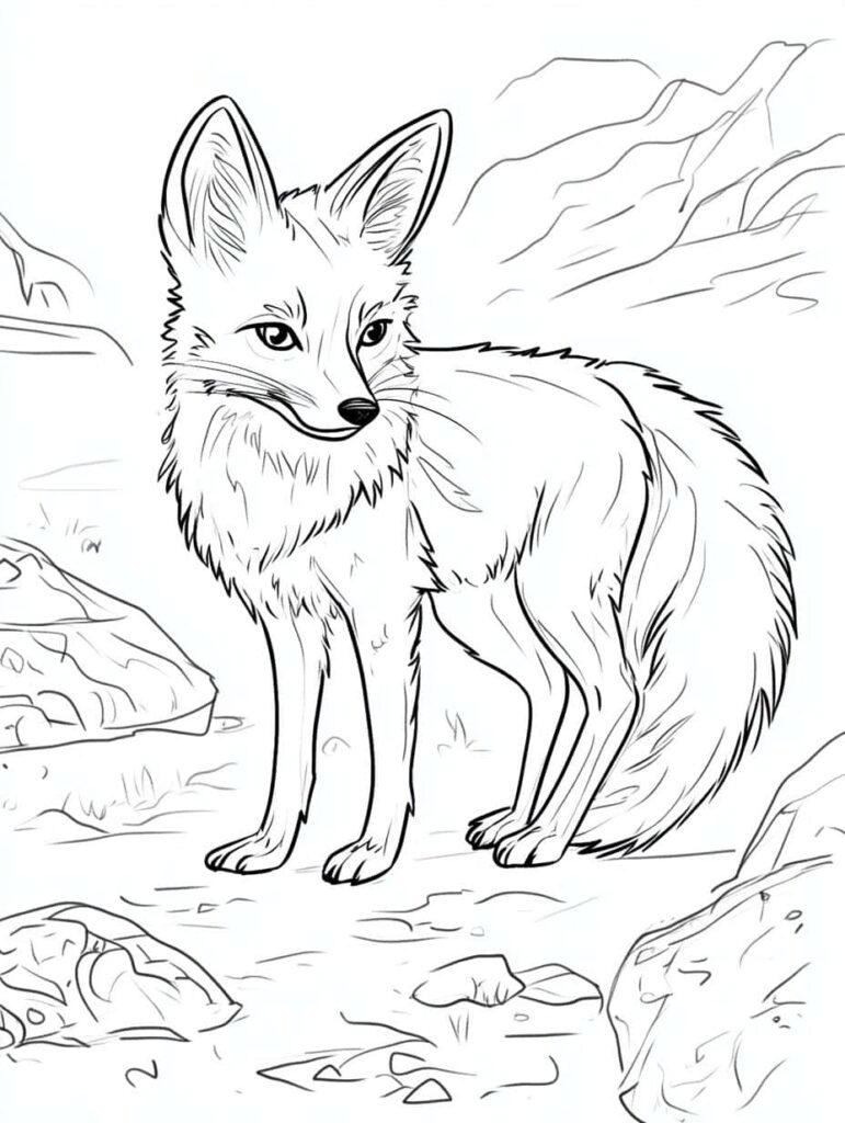 Vivid 20+ Desert Coloring Pages for Kids 🏜️🎨 - Coloringpagesforkids.net