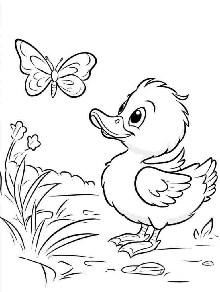 Temukan 30+ halaman mewarnai bebek gratis untuk anak-anak ...