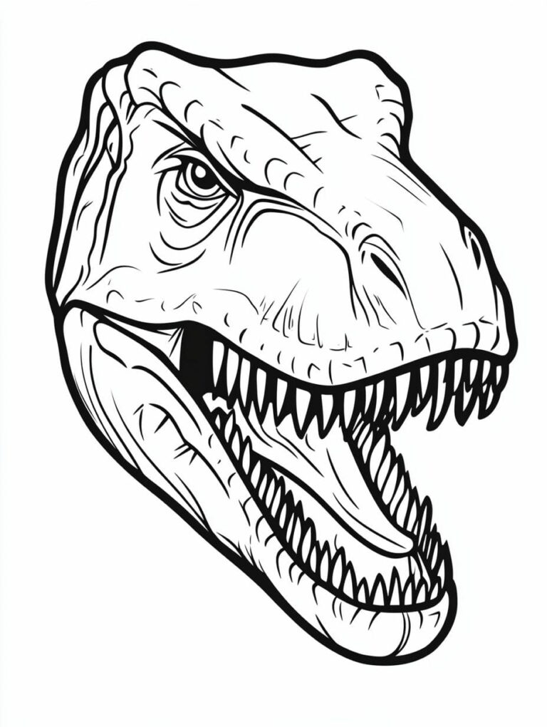 20+ T-Rex dinosaur coloring pages - Coloringpagesforkids.net