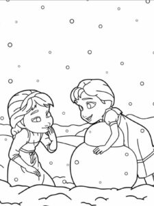 20 pages à colorier Elsa gratuites que les enfants adoreront 🎨 ️ ...