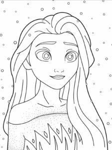 20 de planșe de colorat gratuite cu Elsa pe care copiii le vor adora 🎨 ...