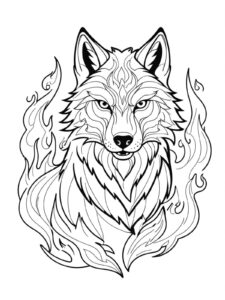 Top 30+ free wolf coloring pages for fun 🎨🐺 - Coloringpagesforkids.net