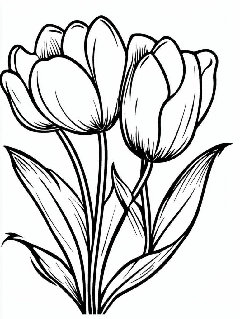 100+ Free PDF Plant Coloring Pages - Coloringpagesforkids.net