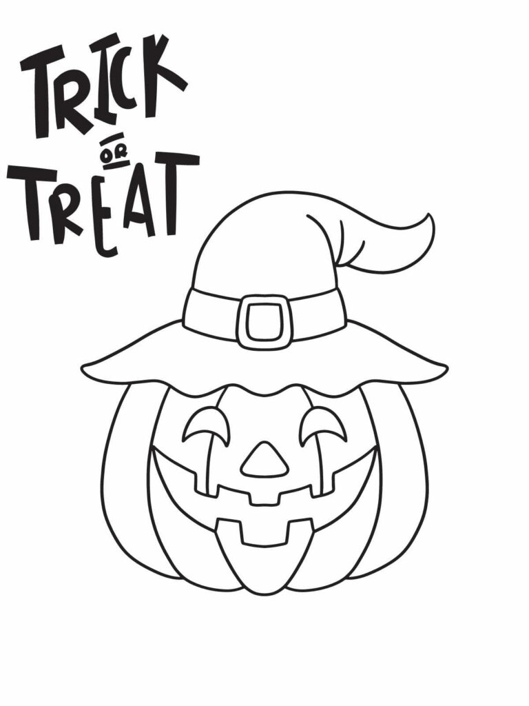 30 fun halloween pumpkin coloring pages for coloring contests ...