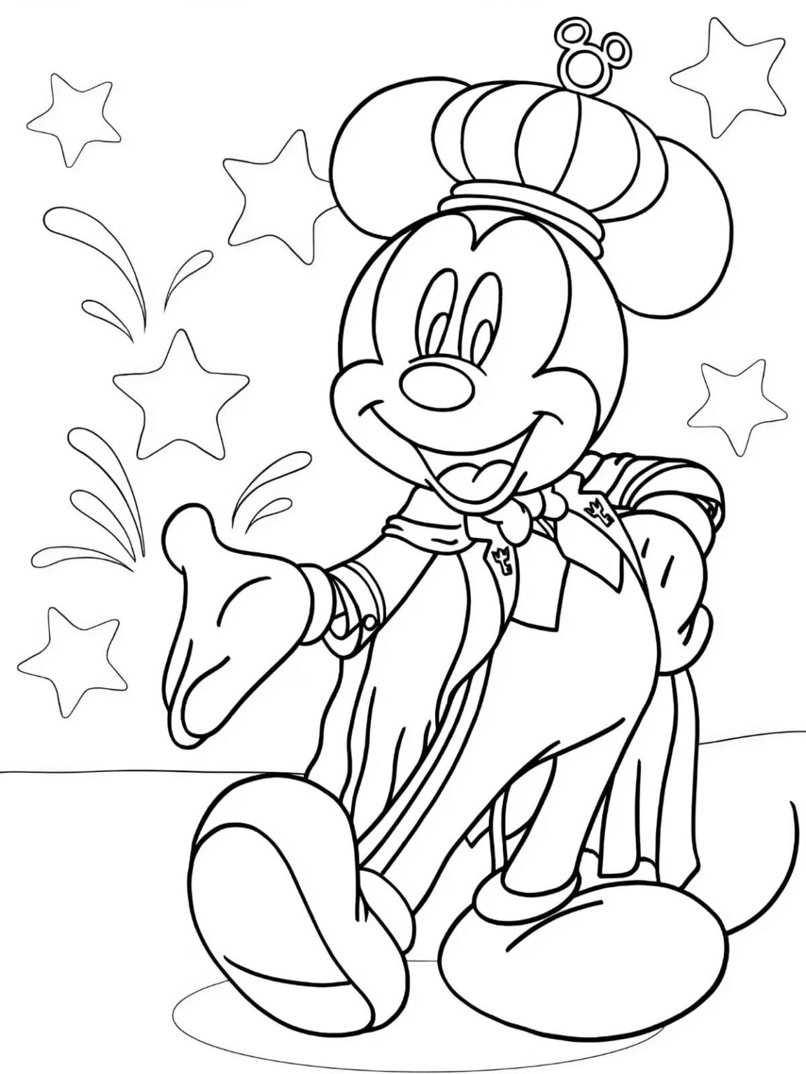 30 páginas para colorir do Mickey Mouse que as crianças adoram ...