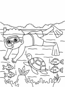Top 20+ sea animals coloring pages for kids - Coloringpagesforkids.net