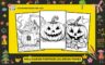 30 divertenti pagine da colorare di zucche di Halloween per concorsi di ...