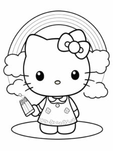 Bring Hello Kitty To Life With 60+ Free Coloring Pages 🎀🐱 ...