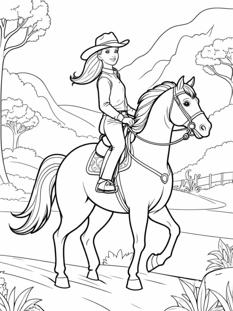 Top 30+ coloriages de chevaux gratuits à télécharger ...