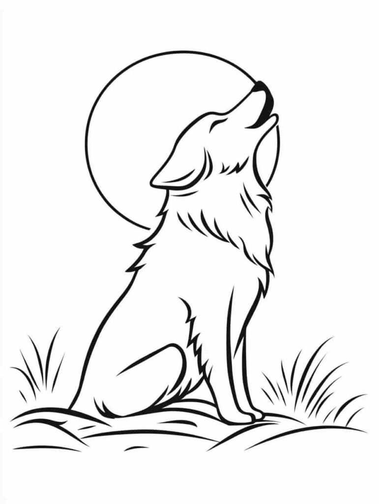 Collection of 30+ printable husky coloring pages - Coloringpagesforkids.net