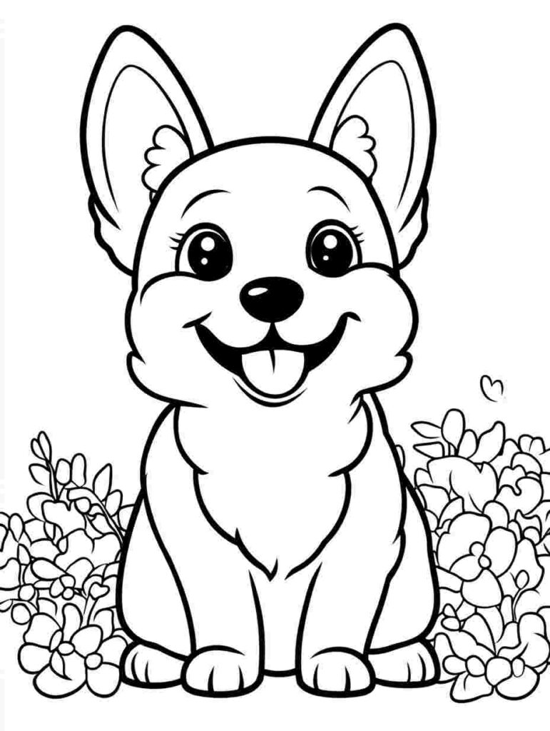Explore 20+ Free Corgi Coloring Pages - Coloringpagesforkids.net