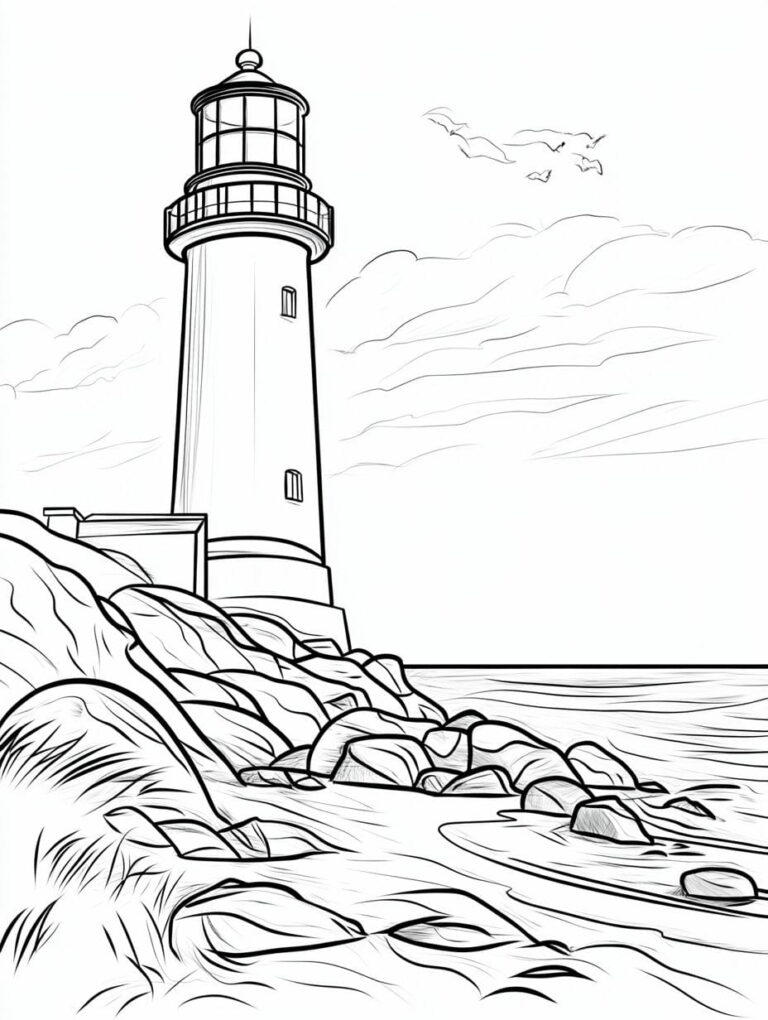 Amazing 30+ beach coloring pages for kids to try 🏖️🖍️ ...