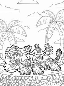 Crea ricordi con oltre 30 pagine da colorare Stitch gratuite ...