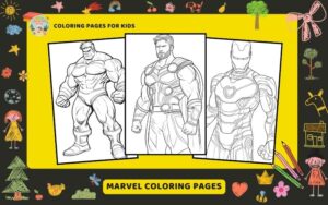 30+ Free Printable Marvel Coloring Pages 🎨🌟 - Coloringpagesforkids.net