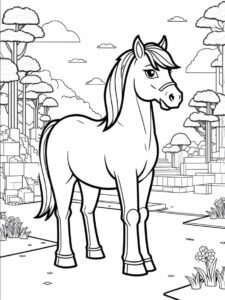 Top 30+ free horse coloring pages to download - Coloringpagesforkids.net