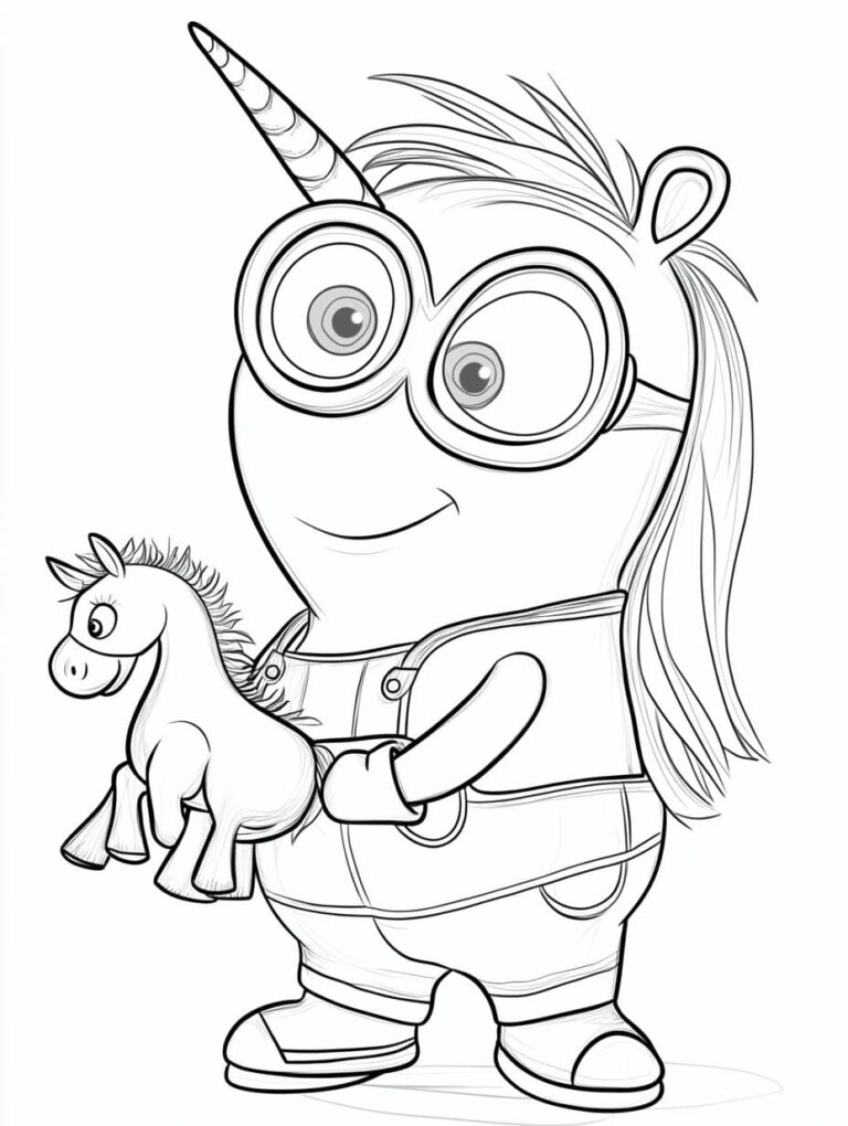 Discover 30 free download minion coloring pages for fun 😄🖍️ ...