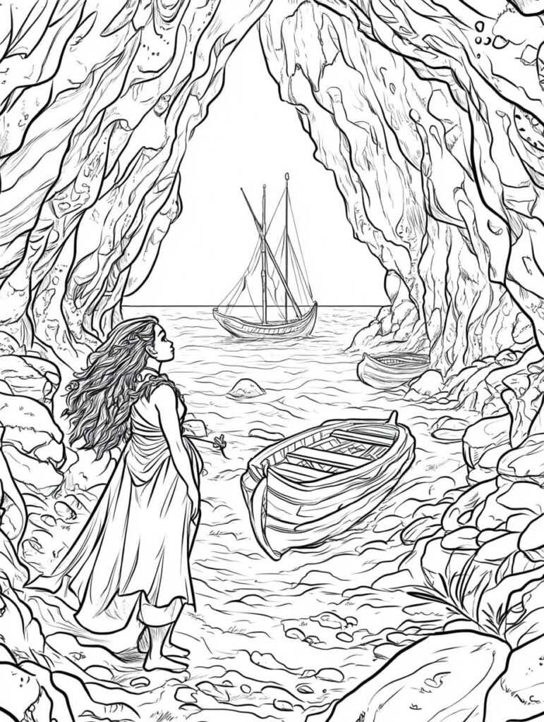 Top 40+ Moana coloring pages for kids 🌊🎨 - Coloringpagesforkids.net