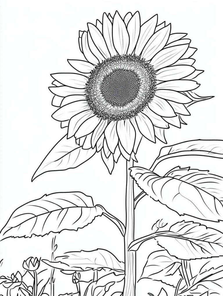 20+ halaman mewarnai bunga matahari gratis 🌻🎨 - Coloringpagesforkids.net